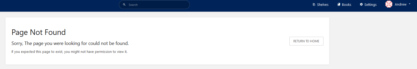 Application Homepage error on Login · Issue #2058 · BookStackApp/BookStack · GitHub