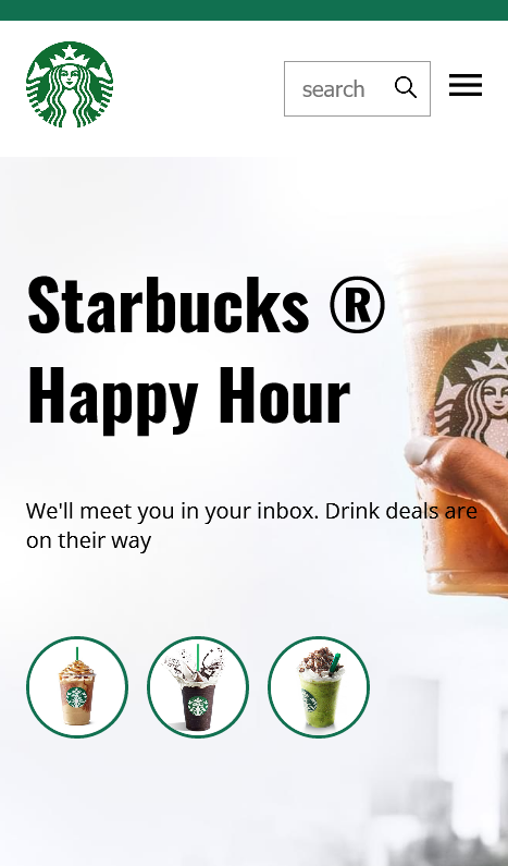 GitHub - HugoSouza10/Projeto-Starbucks.io: Porjeto experimental Starbucks