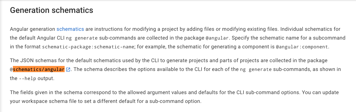 Broken link in "Generation schematics" section. · Issue #39796 · angular/angular · GitHub
