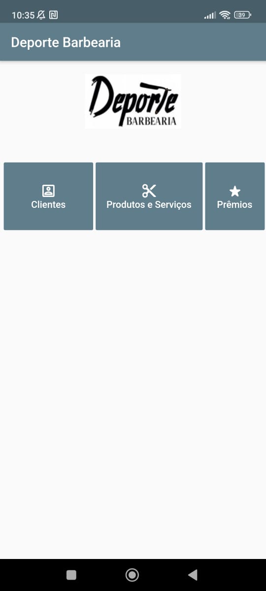 Github Iamihnydeporteapp Aplicativo Para Registrar Serviços Clientes E Pontos Da Barbearia 
