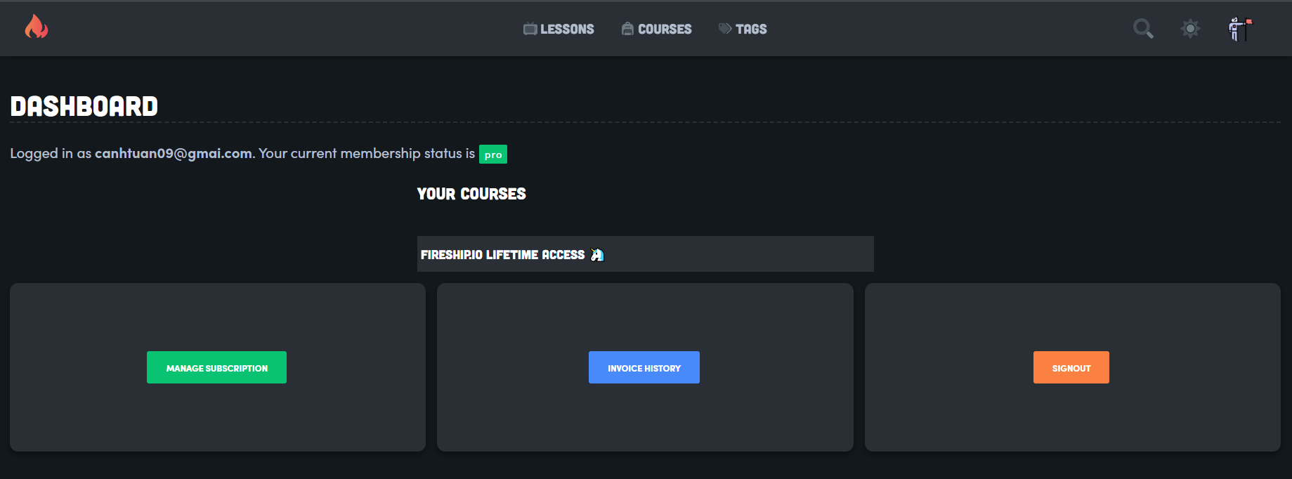 I bought the lifetime access with the wrong email... · Issue #545 · fireship-io/fireship.io · GitHub