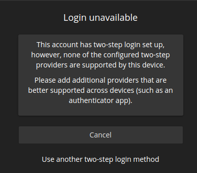 AppImage does not support FIDO2 WebAuthn · Issue #5001 · bitwarden/clients · GitHub