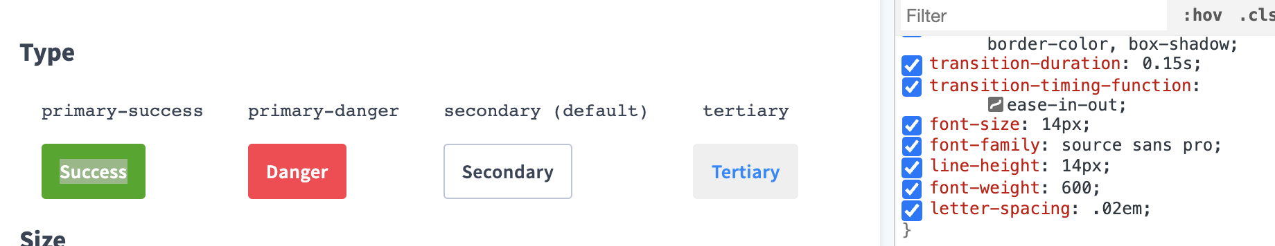 Design Review: Update button font · Issue #123 · cockroachdb/ui · GitHub