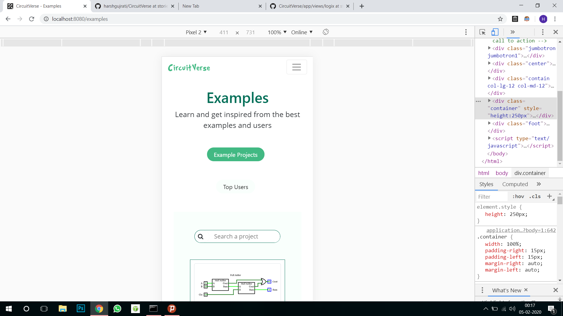 Examples Page by harshgujrati · Pull Request #875 · CircuitVerse ...