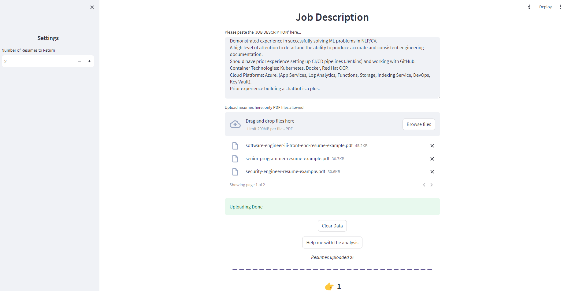 GitHub - ayush-09/Resume_Screening_Assistance: The "Resume Screening Assistance" application is ...