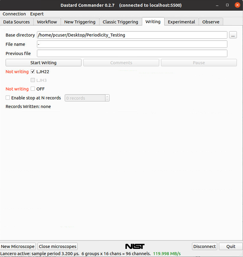 dcom window gets super long when you start writing · Issue #137 · usnistgov/dastardcommander ...
