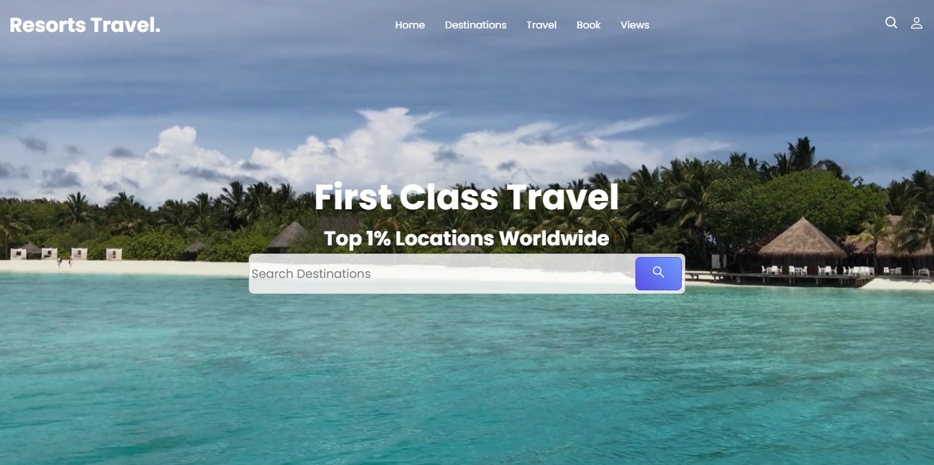 GitHub - smallbitmatters/simple-travel-resorts: frontend resorts travel ...