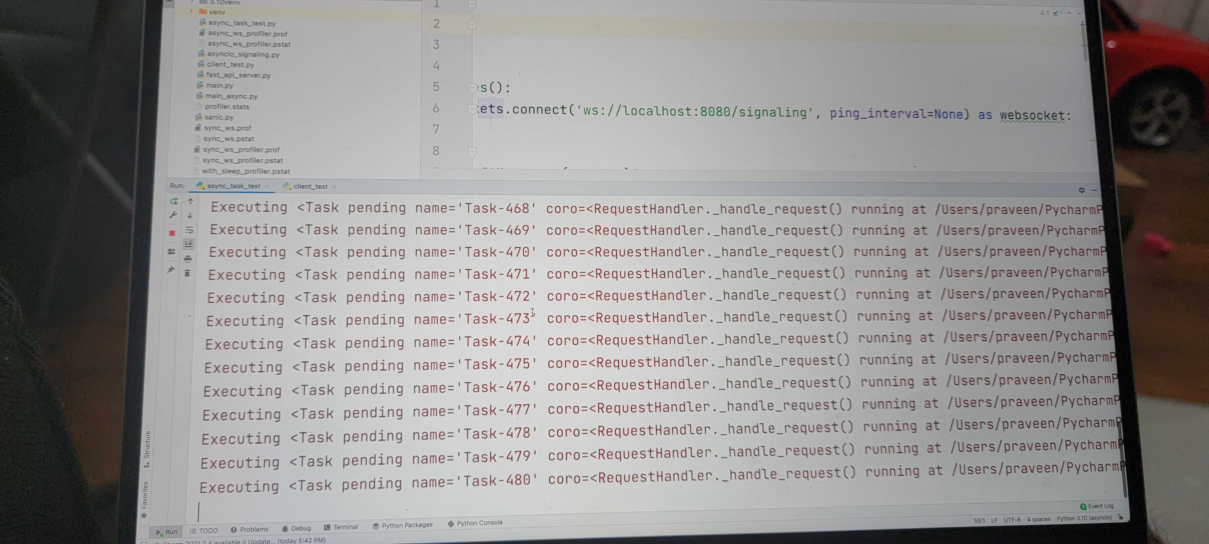 On more number of socket connections tasks getting starved · Issue #7344 · aio-libs/aiohttp · GitHub