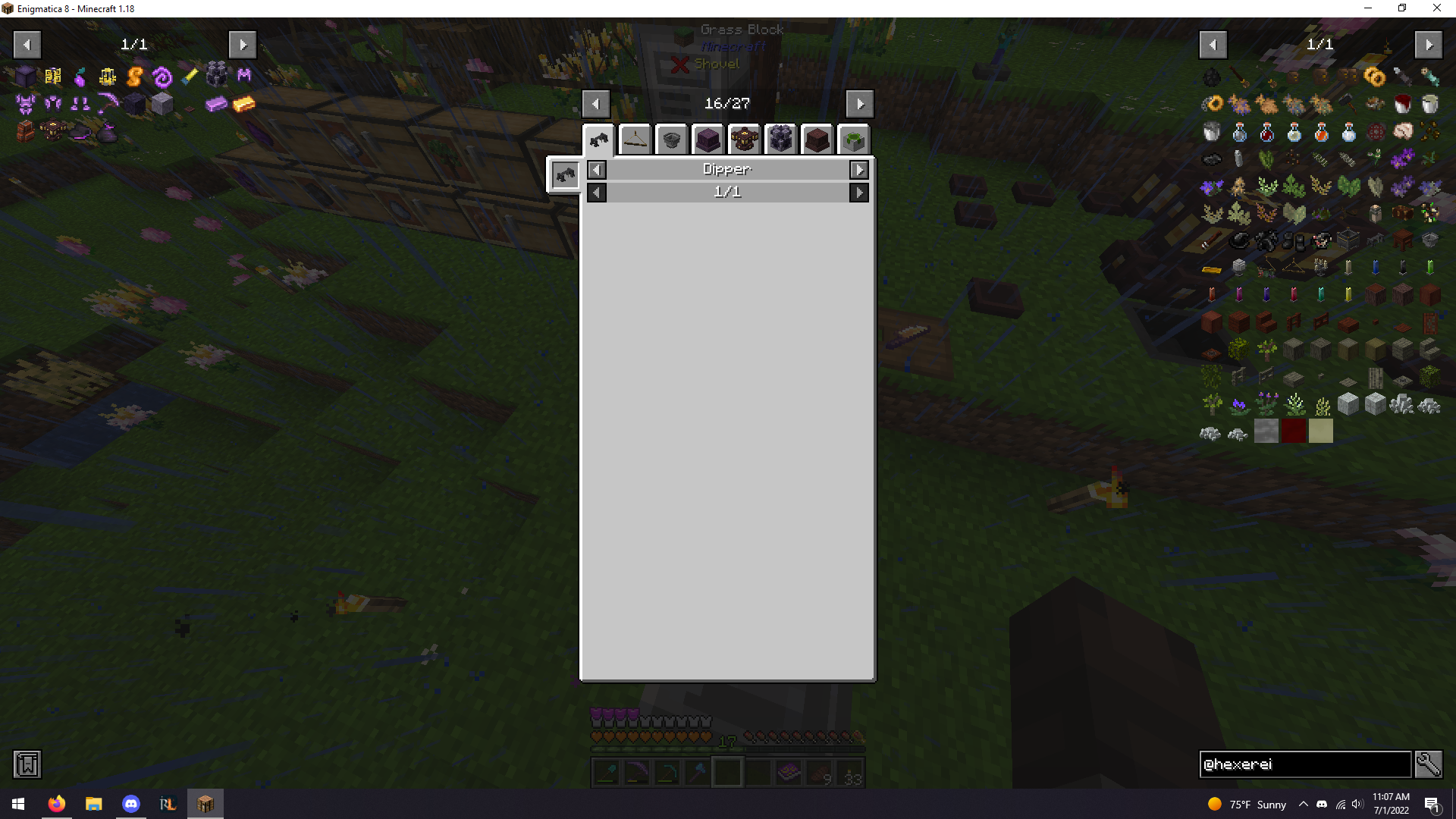 JEI doesn't display hexerei mixing cauldron/dipper recipes · Issue #168 ...