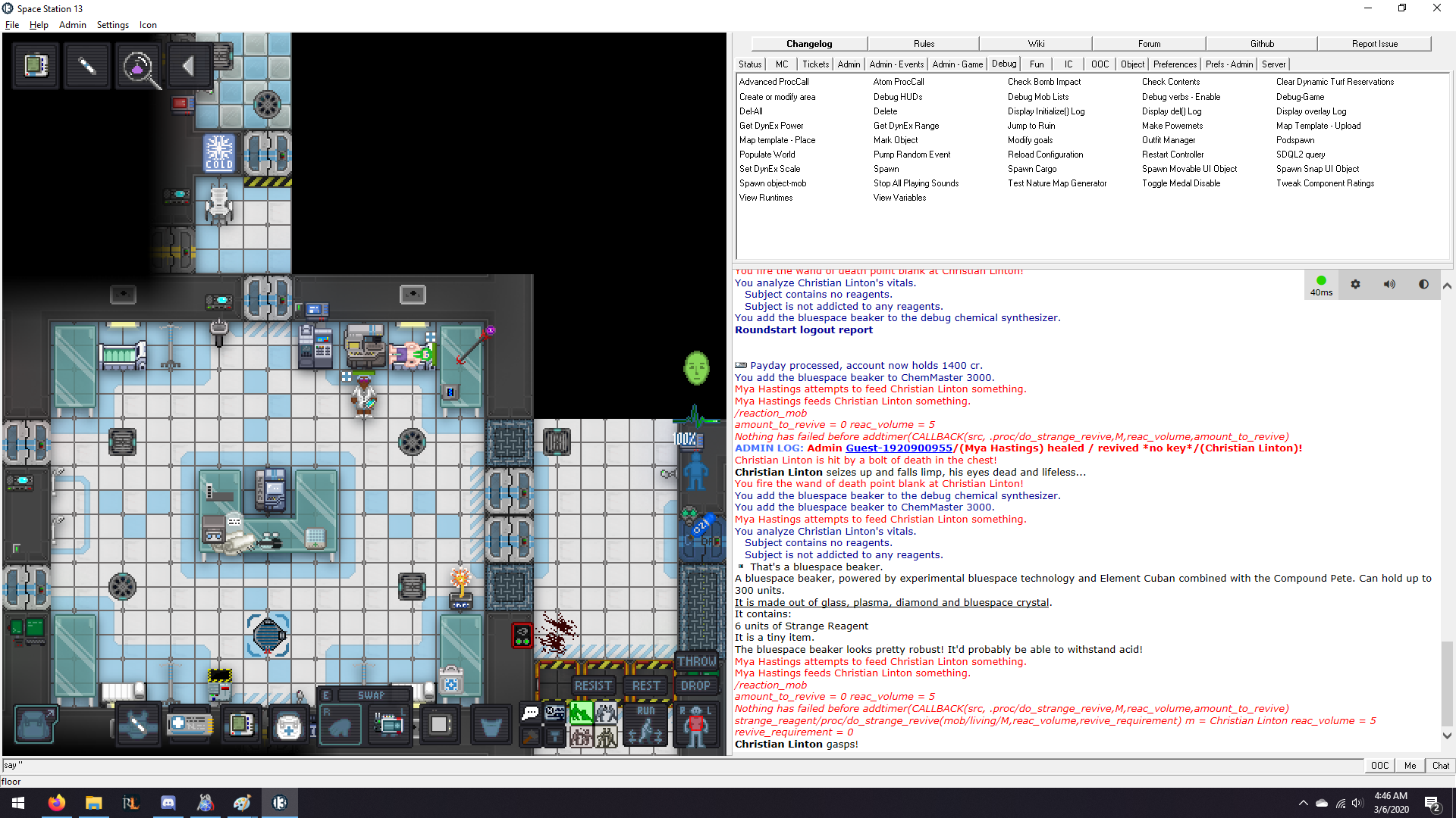 New Strange Reagent doesn't work on dead bodies · Issue #49502 · tgstation/tgstation · GitHub