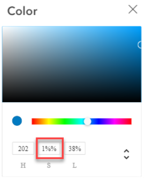 Addition/Deletion of number for Saturation or Lightness in the ChromePicker replaces the value ...