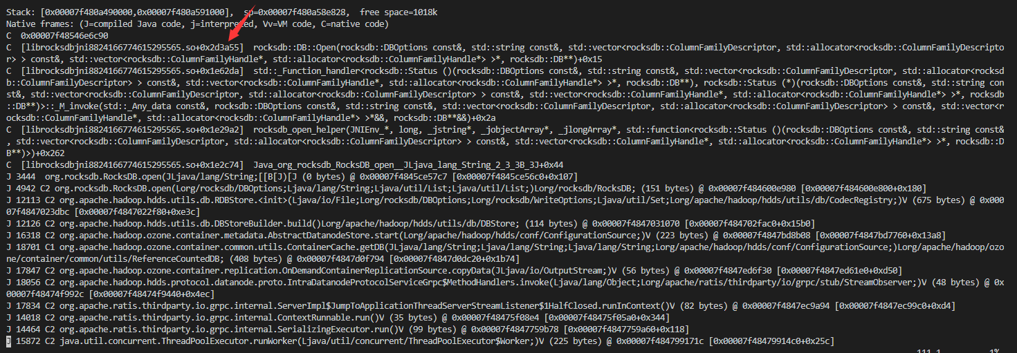 Crash when DBImpl::Open · Issue #7704 · facebook/rocksdb · GitHub