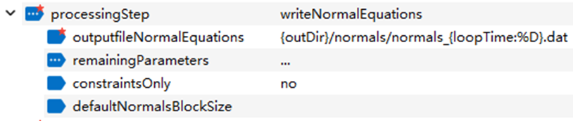 The normal equation N generated by writeNormalEquation is irreversible · groops-devs groops ...