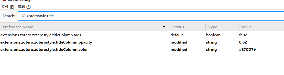 只有我改不了标题列，进度显示的颜色吗？ · Issue #85 · MuiseDestiny/zotero-style · GitHub