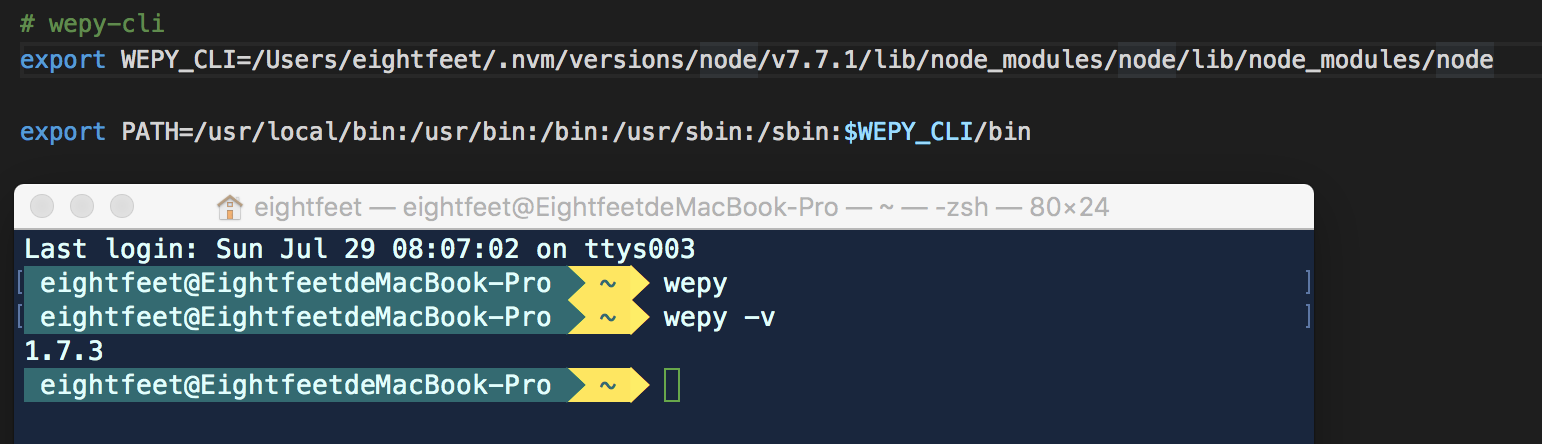 zsh: command not found: wepy · Issue #1075 · Tencent/wepy · GitHub