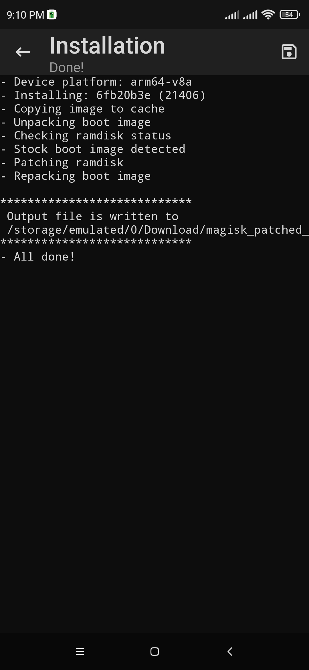 Patching the same boot.img intermittently fails (21406) · Issue #3795 · topjohnwu/Magisk · GitHub