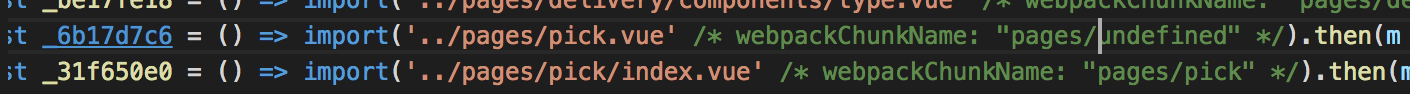 Webpackchunkname Get Undefined · Issue 1461 · Nuxtnuxt · Github