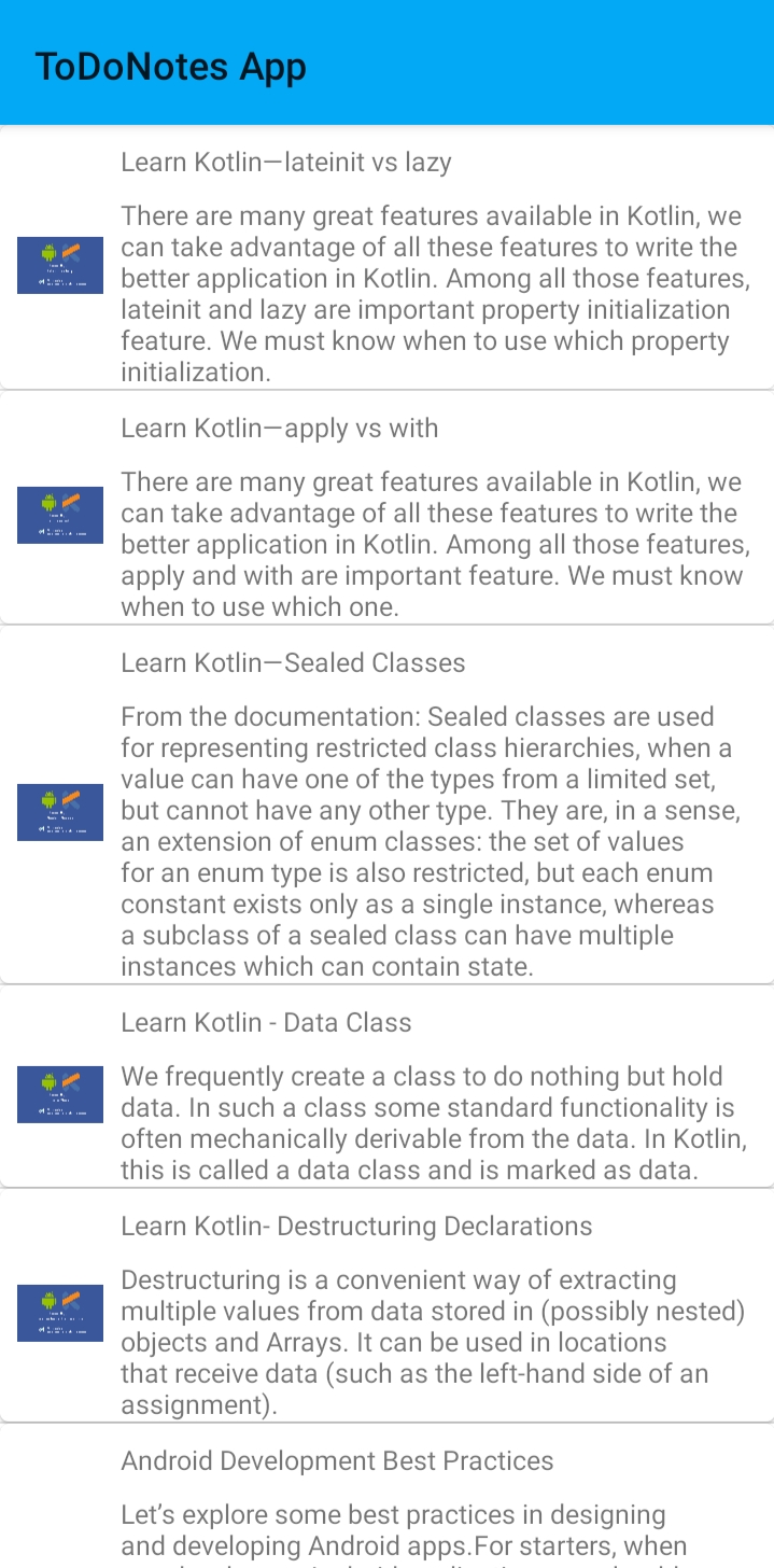 GitHub - vn32/ToDoNotesApp: ToDo-Notes Android App in Kotlin