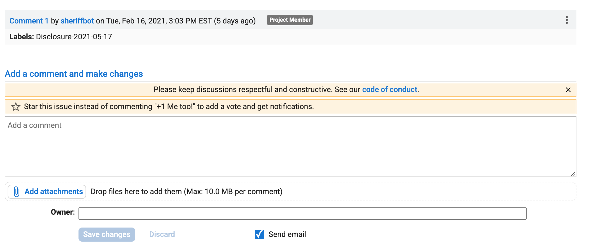Auto CC's making changes to isssues? · Issue #5236 · google/oss-fuzz · GitHub