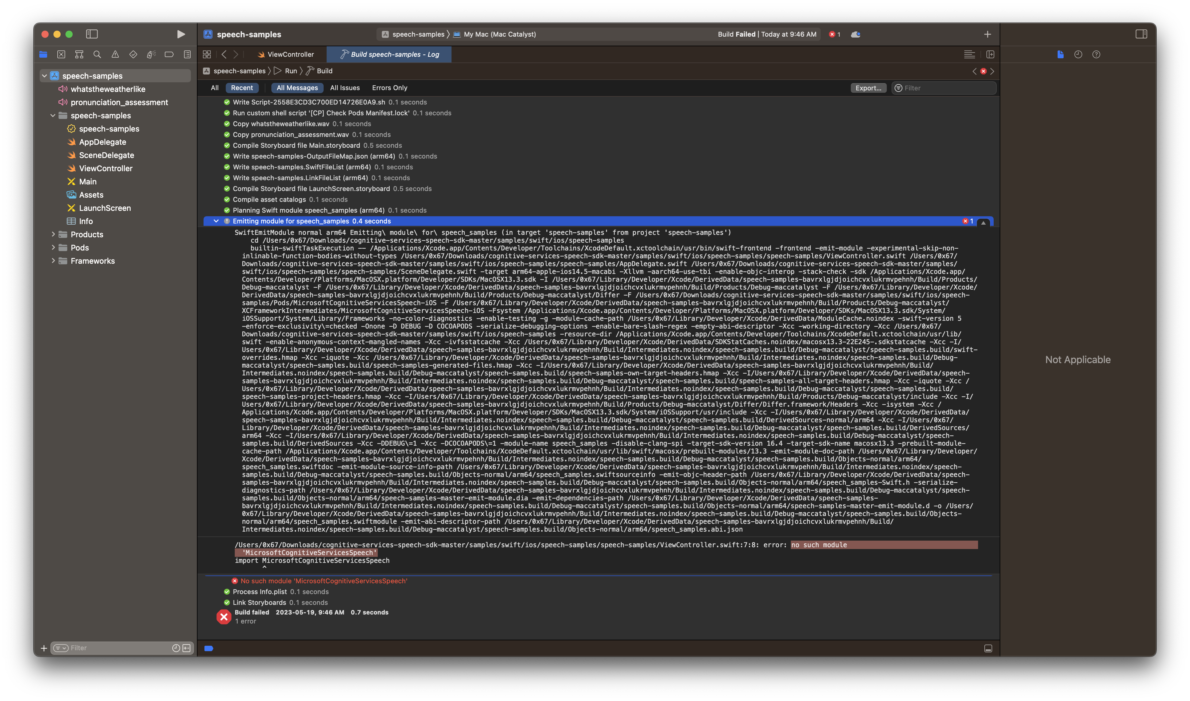 Support for mac catalyst with apple silicon. · Issue #1948 · Azure-Samples/cognitive-services ...