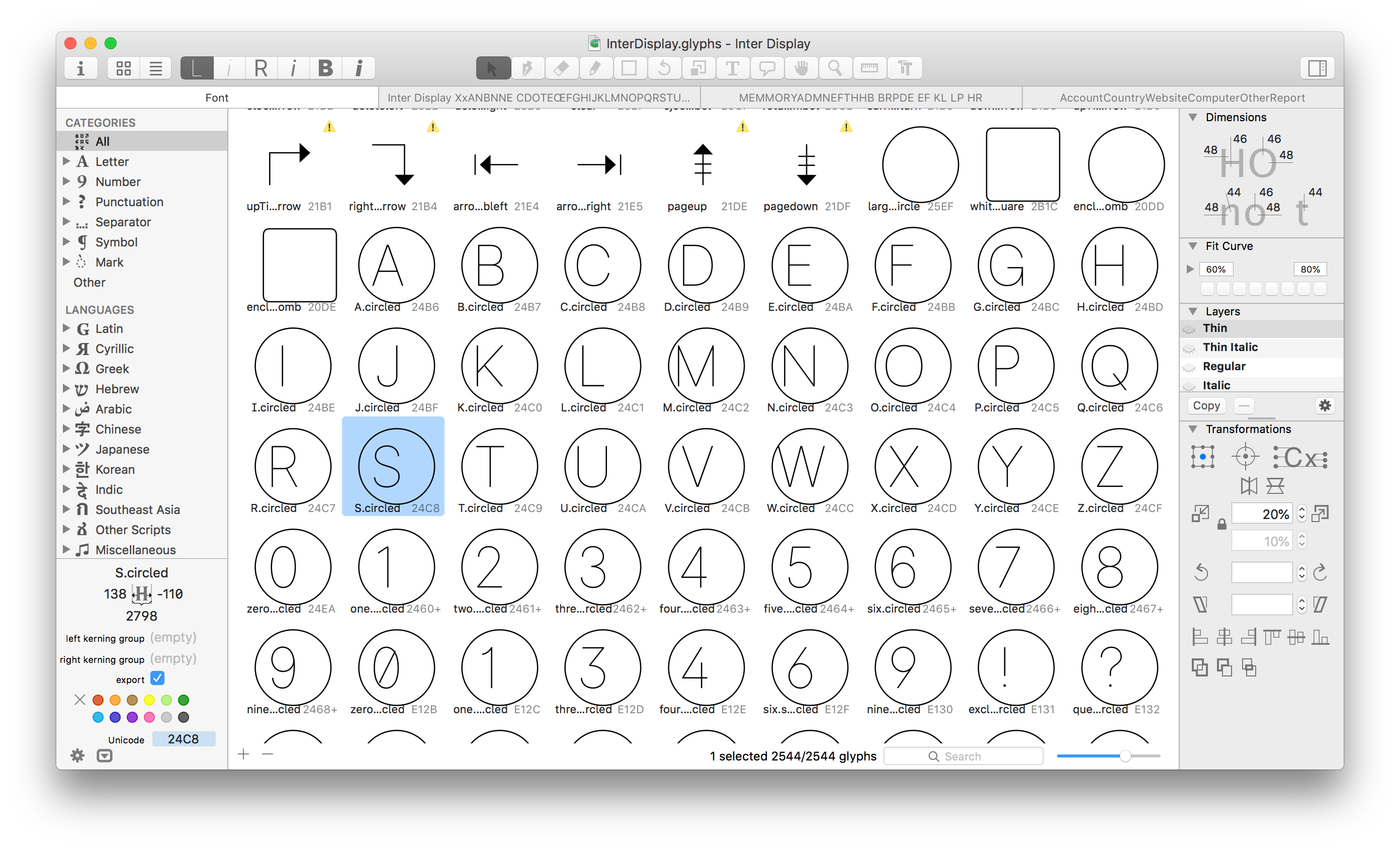 Accents interpolation issues [Inter Display] · Issue #333 · rsms/inter · GitHub