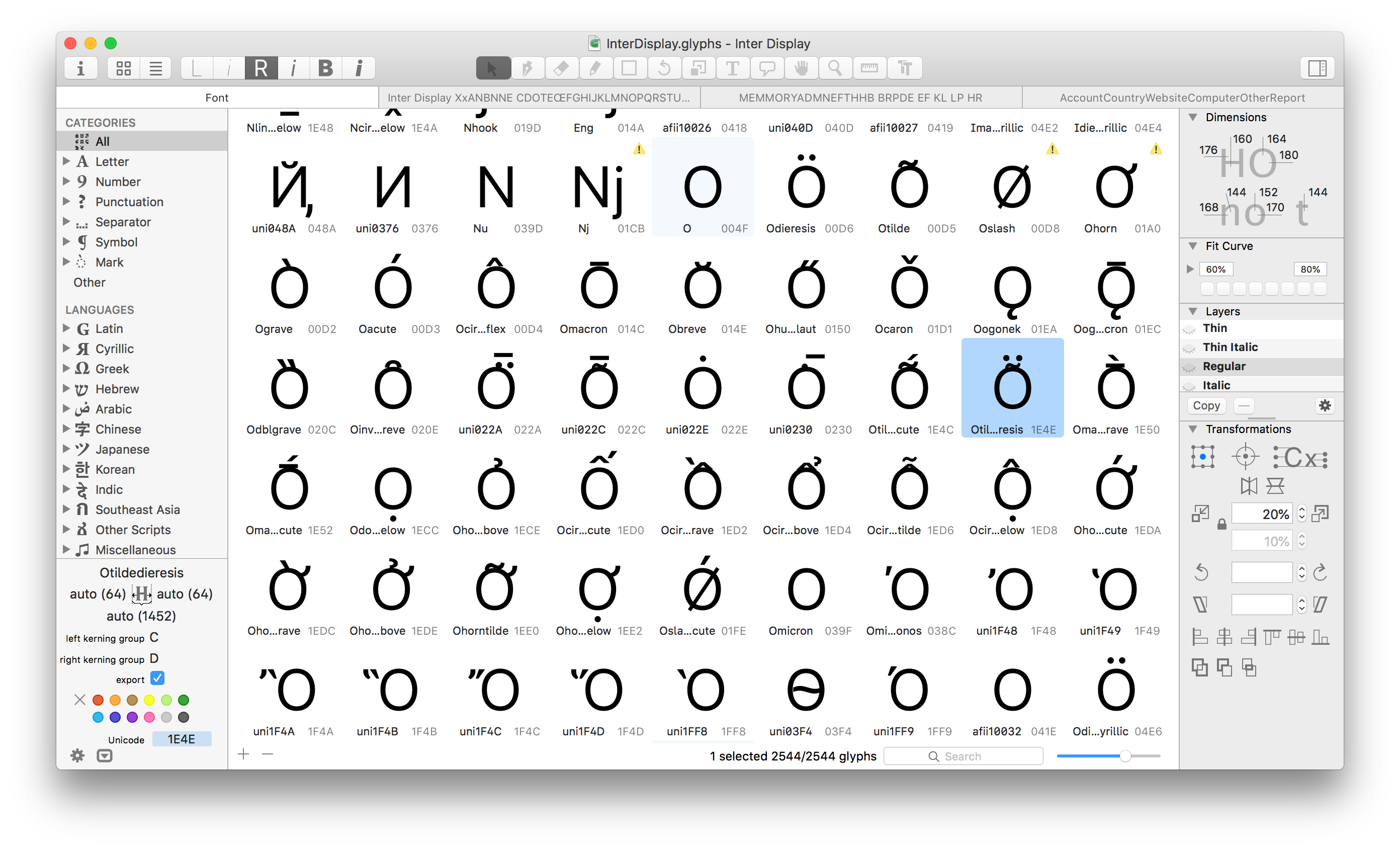 Accents interpolation issues [Inter Display] · Issue #333 · rsms/inter · GitHub