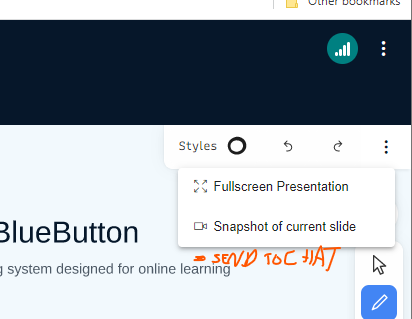 [enhancement] 2.6 Make "export annotations to chat" easier to get at ...