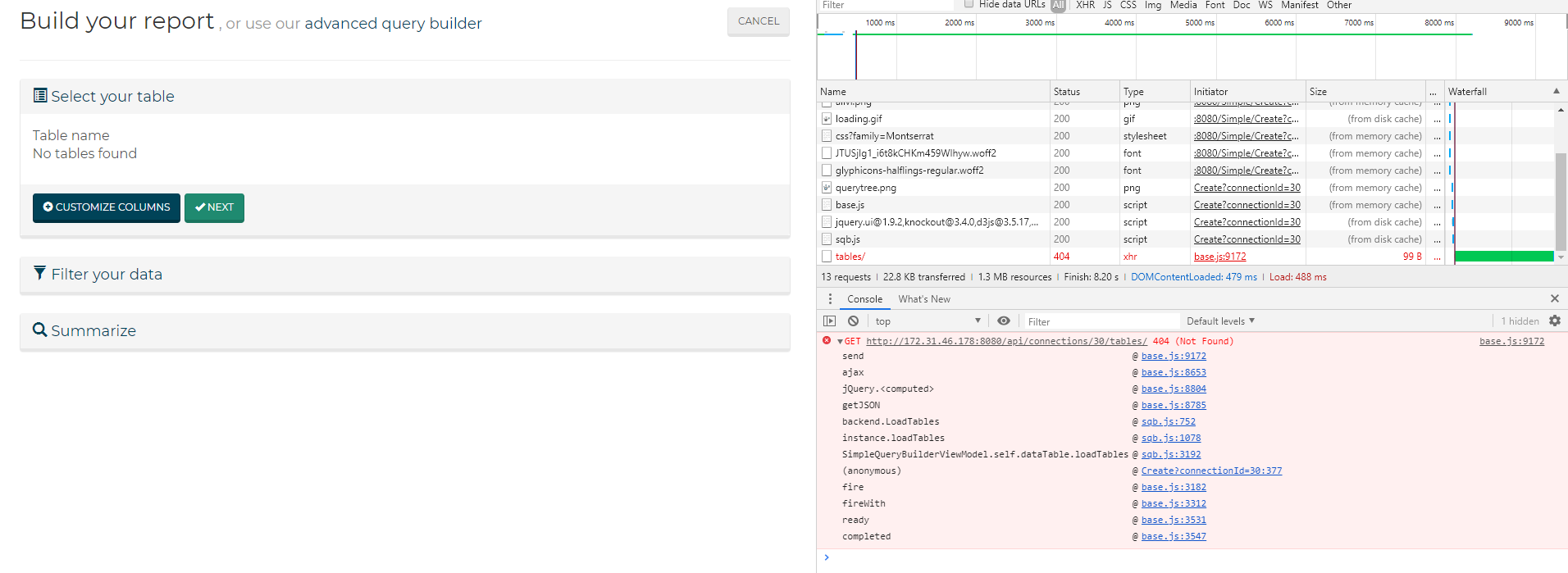 No Tables Found · Issue #72 · d4software/QueryTree · GitHub