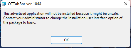 win11无法卸载/覆盖旧版本 · Issue #135 · indiff/qttabbar · GitHub
