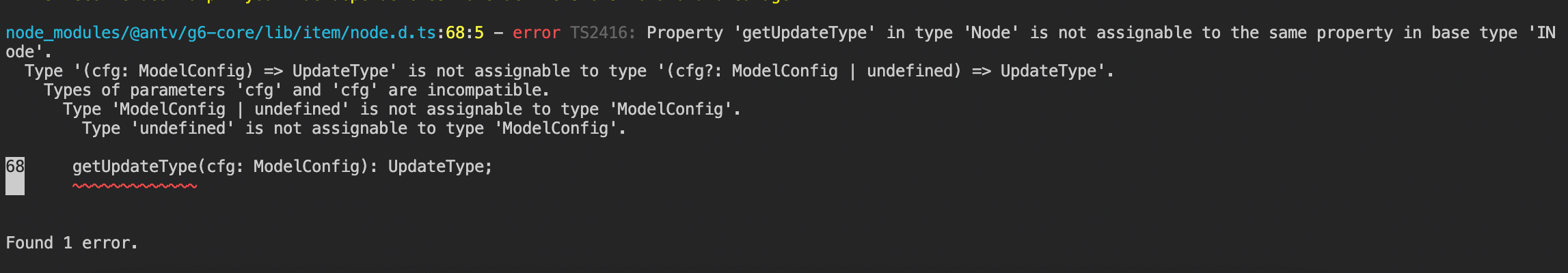 vite环境下typescript严格打包出现getUpdateType类型错误bug · Issue #3423 · antvis/G6 · GitHub