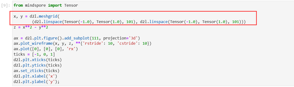 chapter_11：optimization-intro.ipynb、gd.ipynb（Meshgrid算子报错） · Issue #33 · mindspore-courses/d2l ...