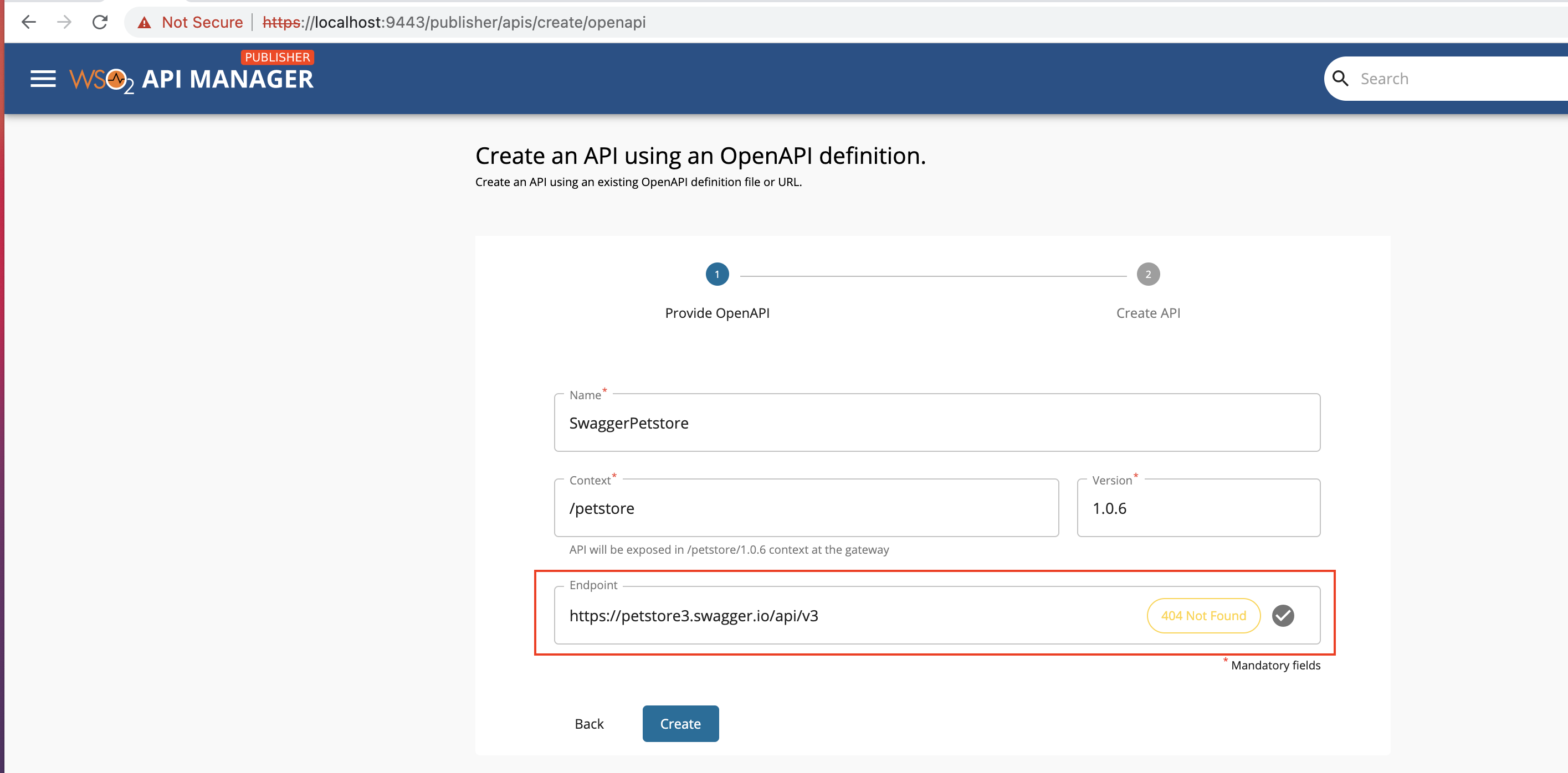 Endpoint validation option not working properly · Issue #11862 · wso2/product-apim · GitHub