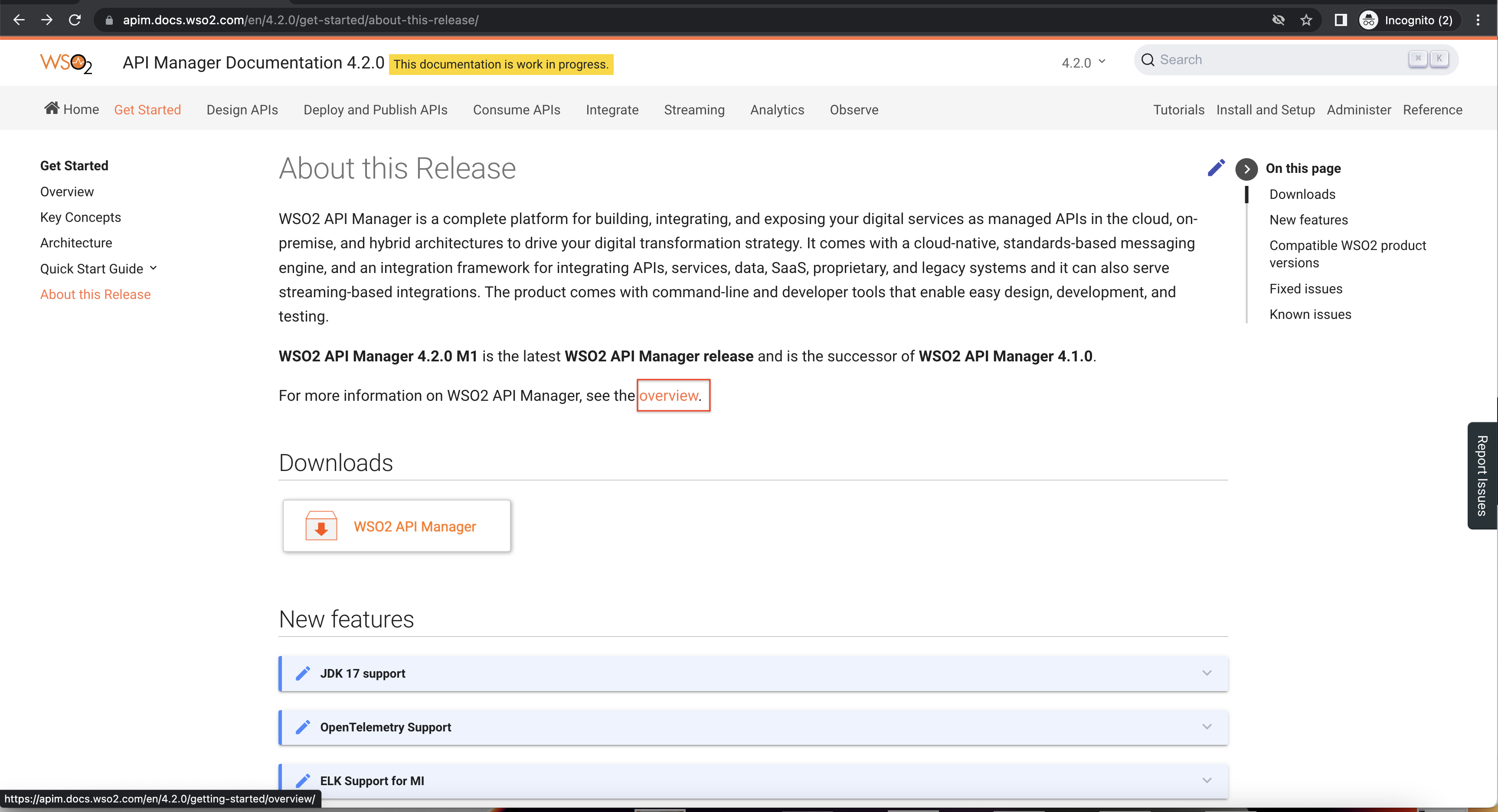 Link Redirection And Version Issue · Issue 6742 · Wso2 Docs Apim · Github