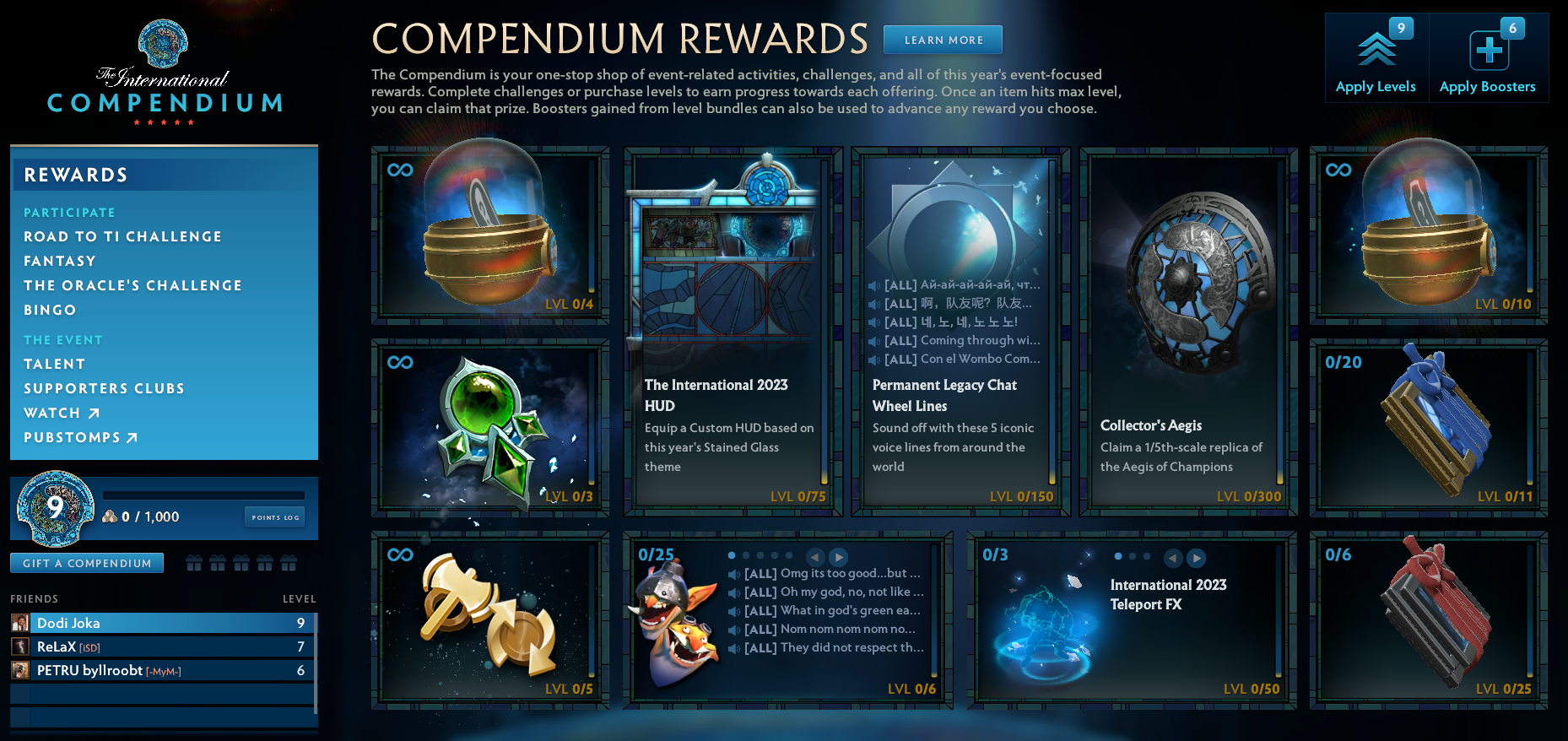 Compendium progress area broken · Issue #12449 · ValveSoftware/Dota2-Gameplay · GitHub