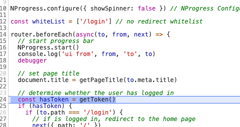 首次访问页面重复执行router.beforeEach，permission.js无法debug · Issue #3380 · PanJiaChen/vue-element-admin ...