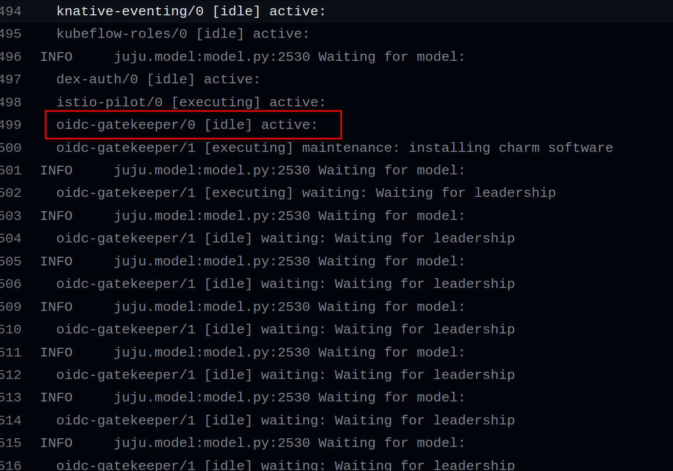 [bug] Ops Test Model Wait For Idle Does Not Respect Argument · Issue 837 · Juju Python Libjuju