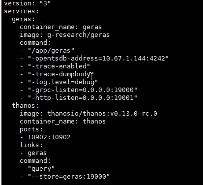 Thanos can not work with geras ? · Issue #2639 · thanos-io/thanos · GitHub