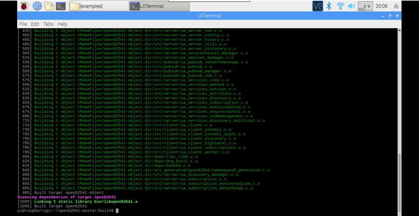 Single file distribution compilation terminated. · Issue #2855 · open62541/open62541 · GitHub