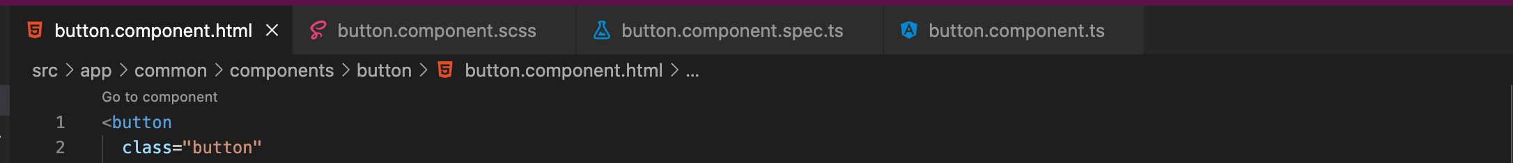 Group components files for a cleaner tab bar · Issue #146517 ...