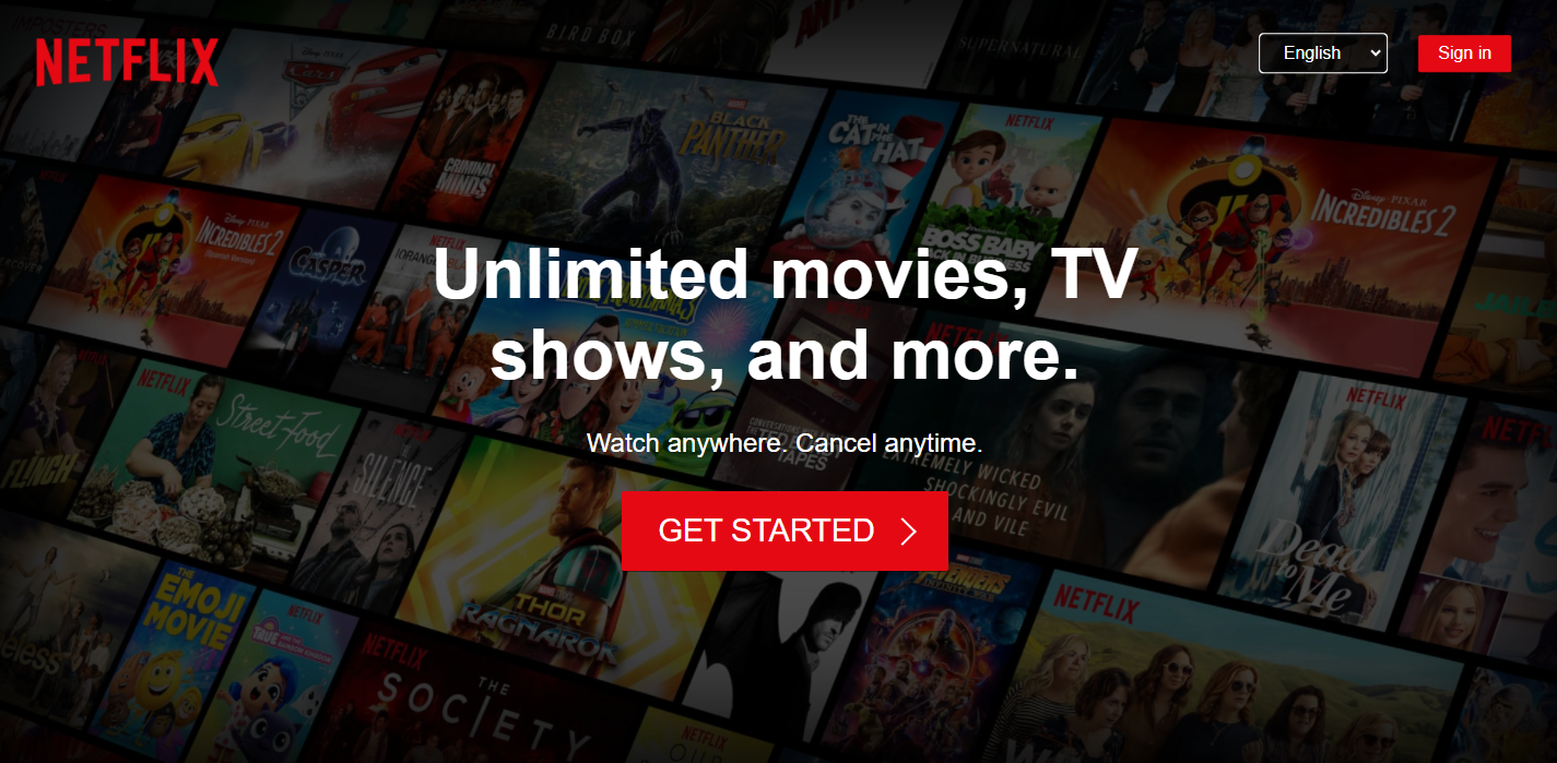 GitHub - fidanbadalova/Sample-Netflix-Responsive-Project: Netflix ...