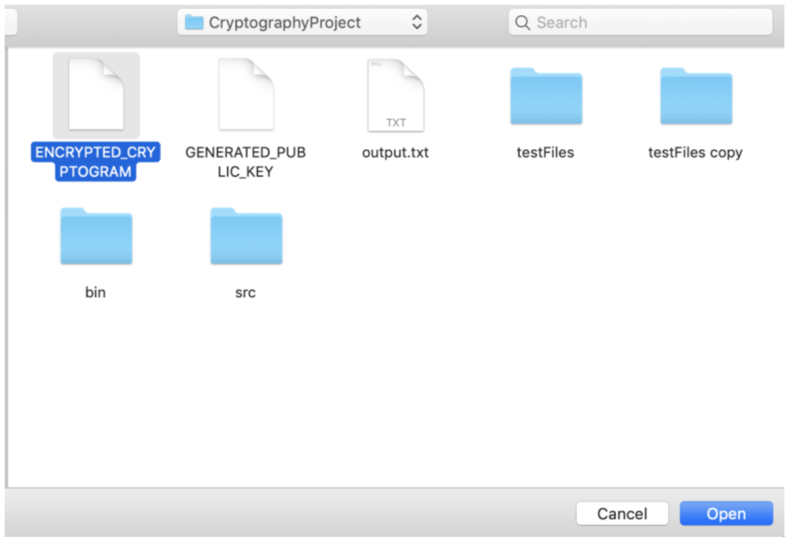 GitHub - tmnx/Cryptographic-Program: A program to safely encrypt and decrypt files.