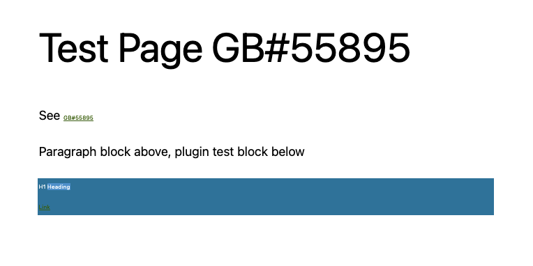 Regression Issue To Style Elements Of A Block Through Themejson · Issue 55895 · Wordpress 