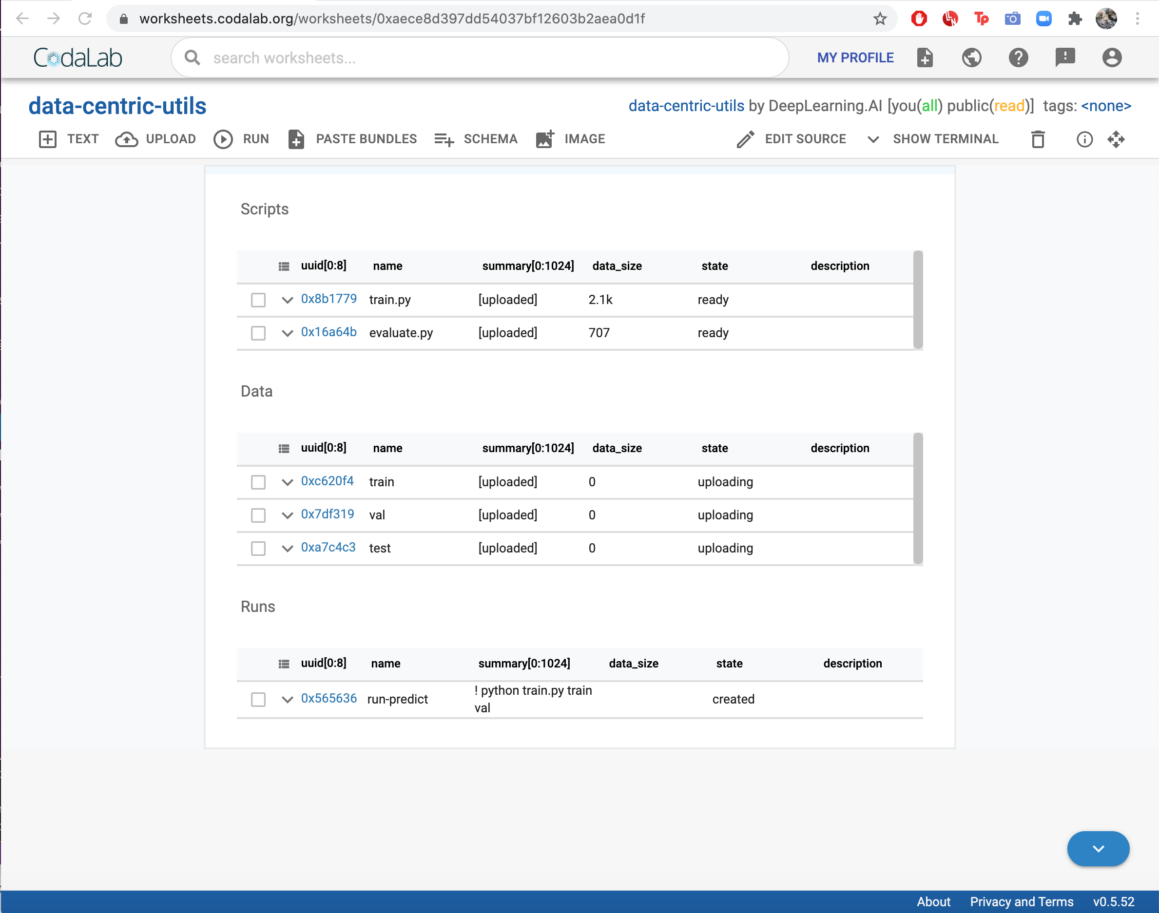 Manual upload zip file stuck · Issue #3579 · codalab/codalab-worksheets ...