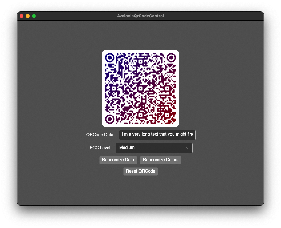 GitHub - MorningSage/AvaloniaQrCodeControl: A sample project of a custom rendered QrCode control ...