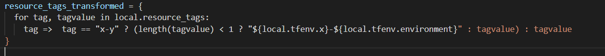 Invalid Syntax Highlighting In For Loop · Issue 407 · Hashicorpvscode Terraform · Github 