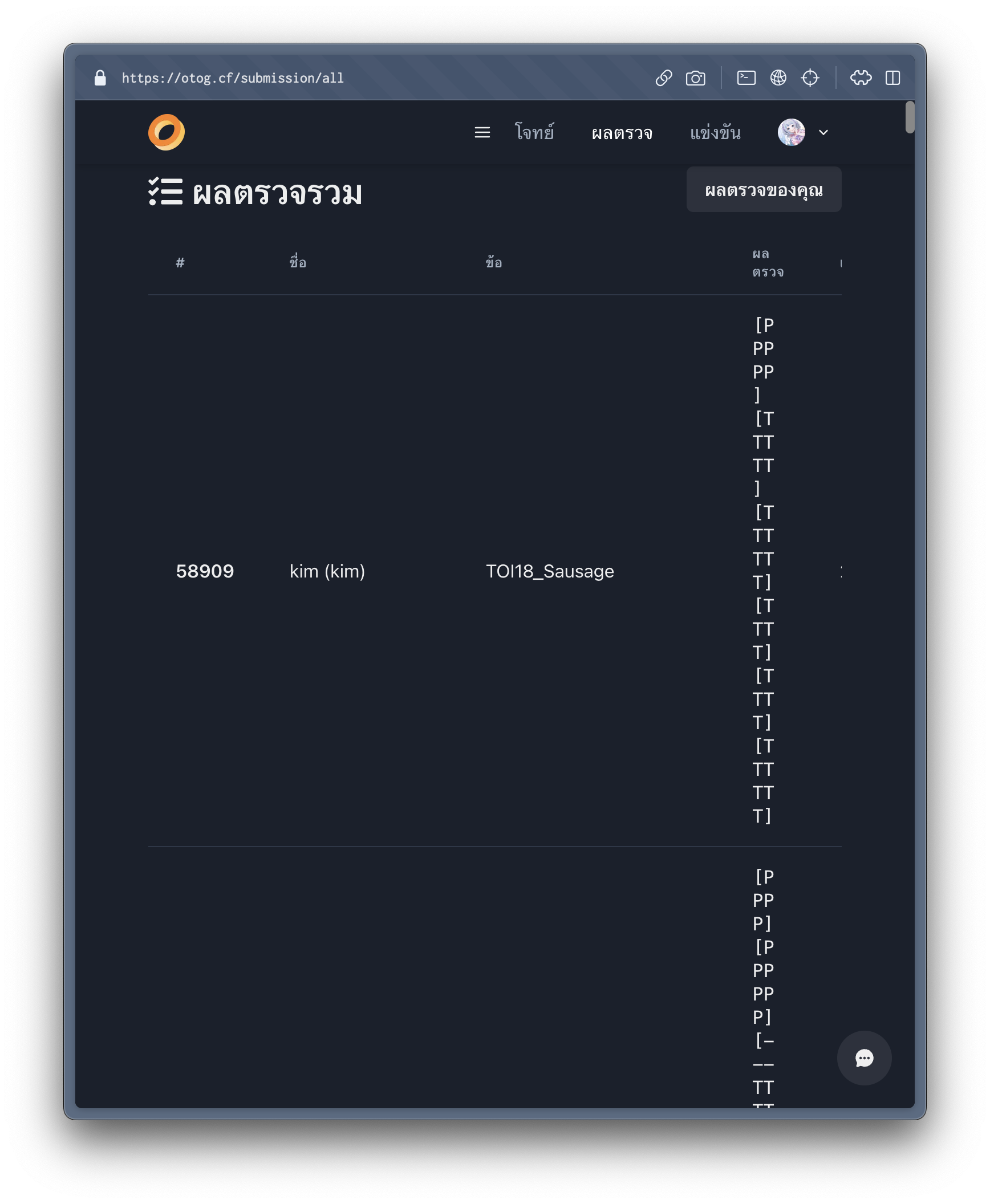Fix submission page max width · Issue #49 · phakphum-dev/otog-frontend · GitHub