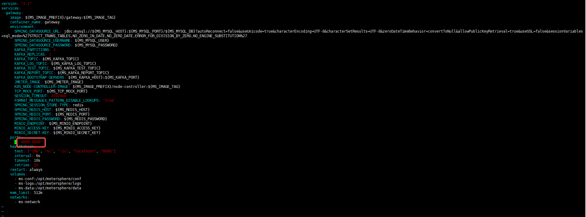 [BUG]v2.3.0修改minio、gateway默认端口后启动所有服务显示正常，meterspere登录页打不开 · Issue #19443 · metersphere ...