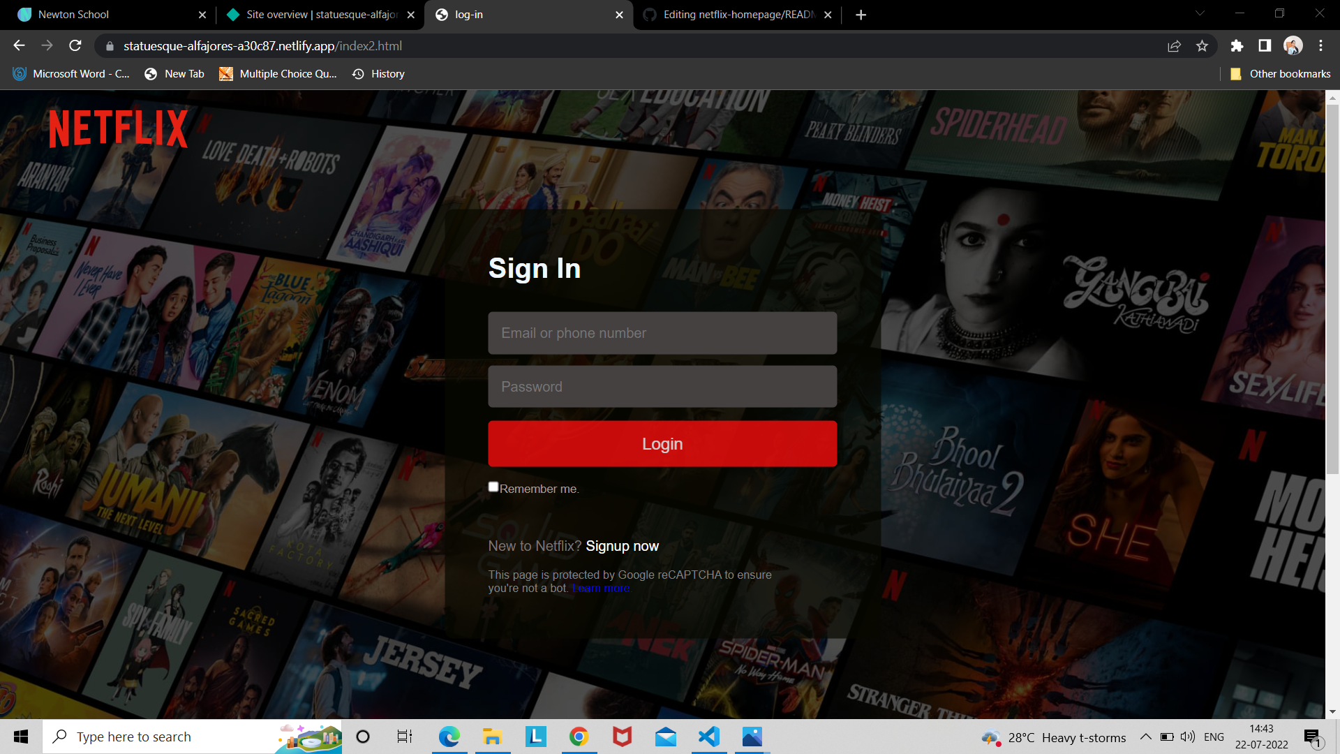 GitHub - jyotimishra05/netflix-homepage