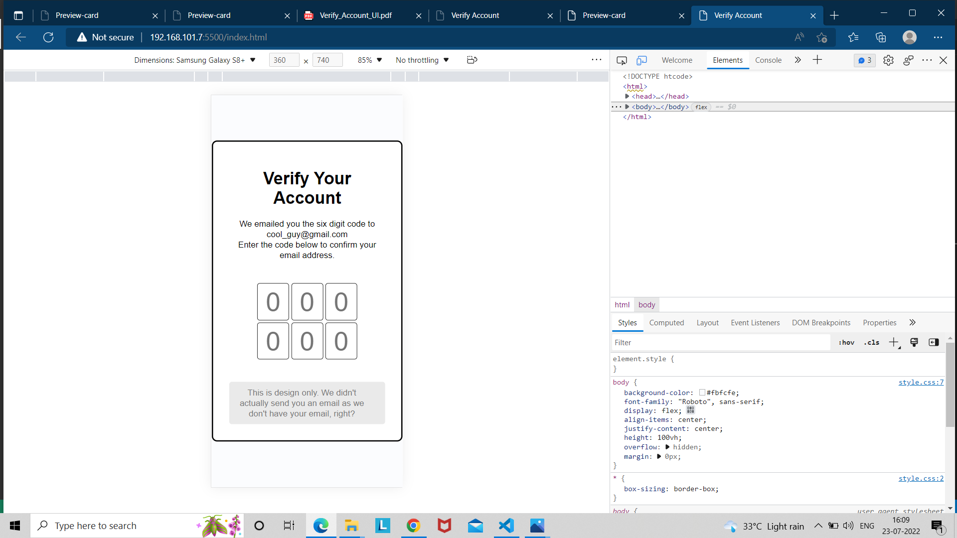 GitHub - jyotimishra05/Verify-UI