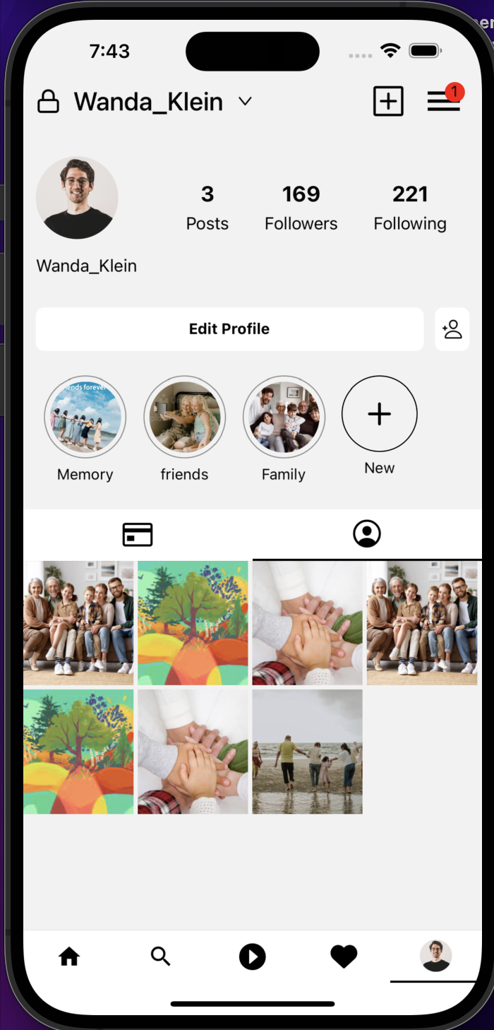 GitHub - chandninigam/Insta-ui: Insta-ui in react native